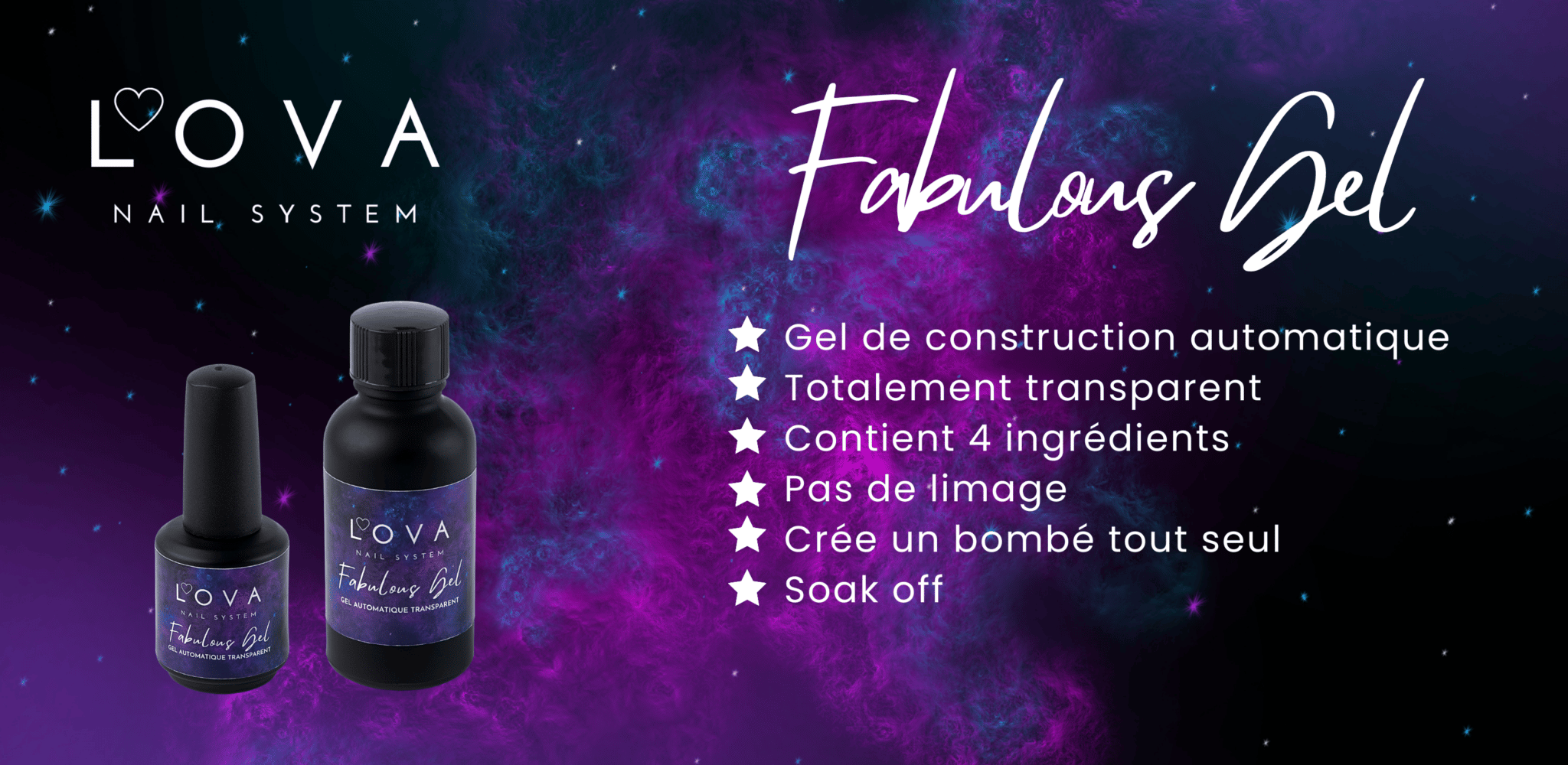 Lova Nail System - Formations, distributeur de produits professionnels,